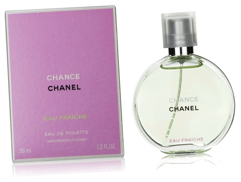 Chanel Chance Eau Fraiche туалетная вода 35 мл - Шанель Шанс О Фреш для женщин зеленая