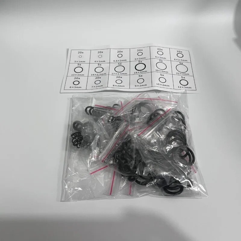 Набор уплотнительных колец из нитриловой резины SLADE 225 PCS