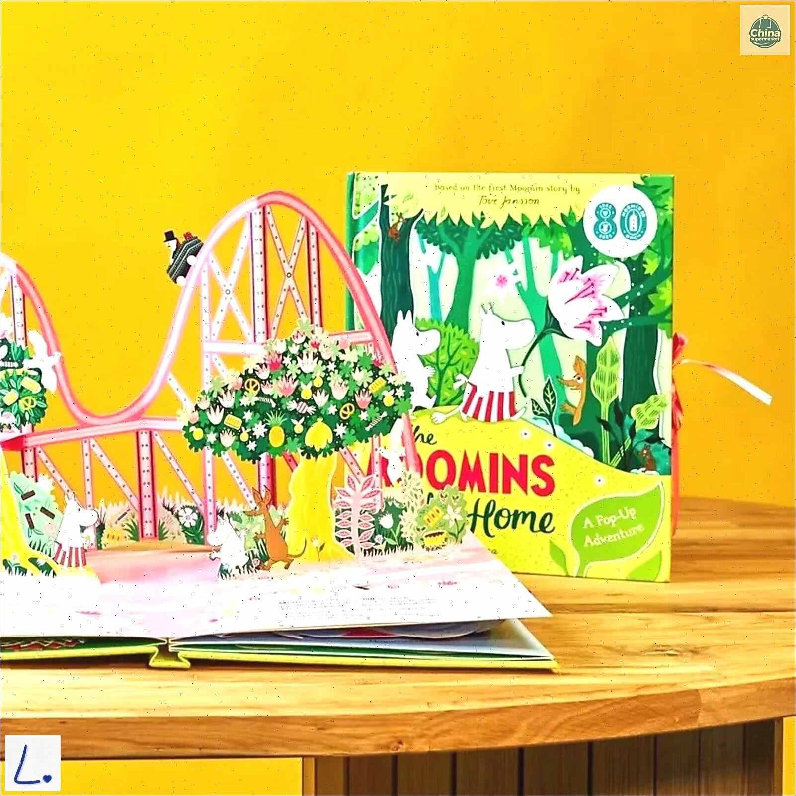 The Moomins Find a Home: A Pop-Up Adventure Magical 3D Book pop-up book 3D adventure