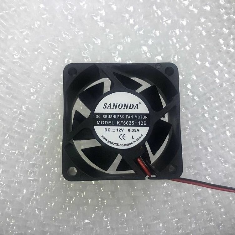 SANONDA KF6025H12B DC12V 0.35A 6025 6CM Корпус, источник питания, вентилятор охлаждения -