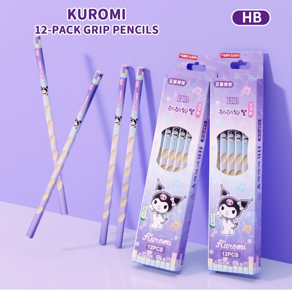Карандаши Sanrio HB для письма Фиолетовый, Sl9607Kuromi