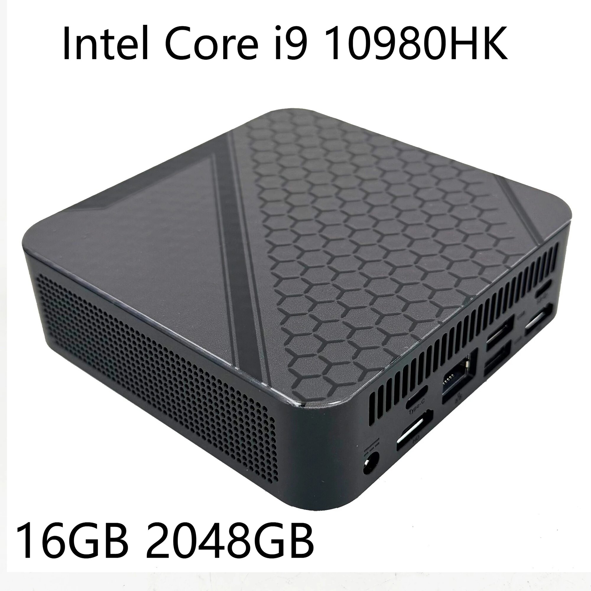 Портативный мини-ПК 2026 Intel Core i9 10980HK Черный, 16GB 2048GB
