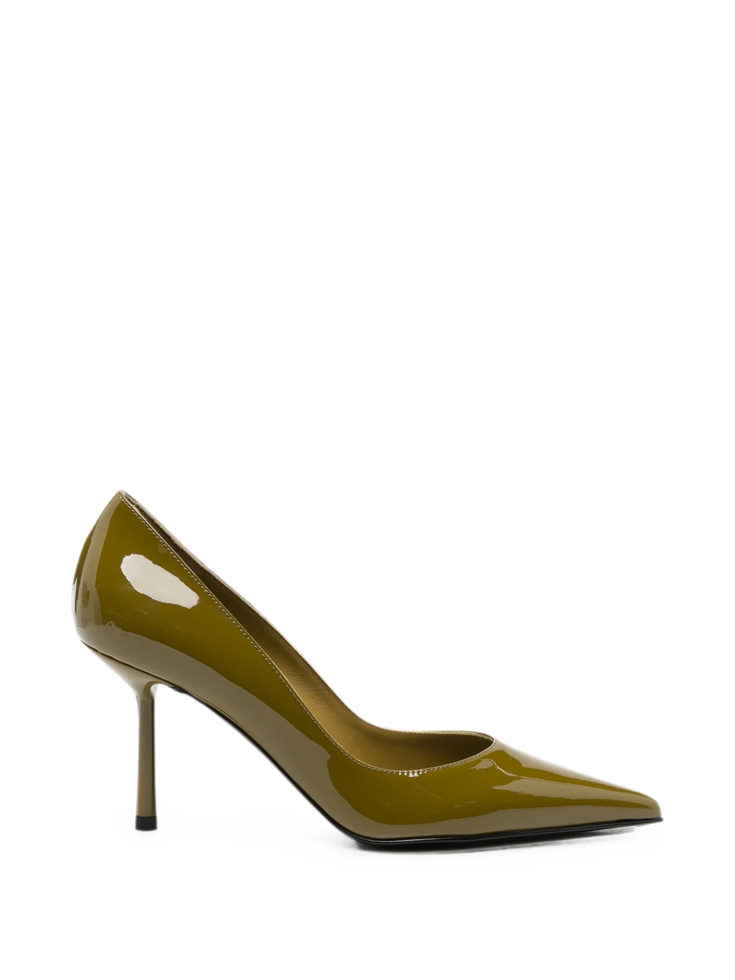 Туфли Pointed-toe leather heeled pumps 