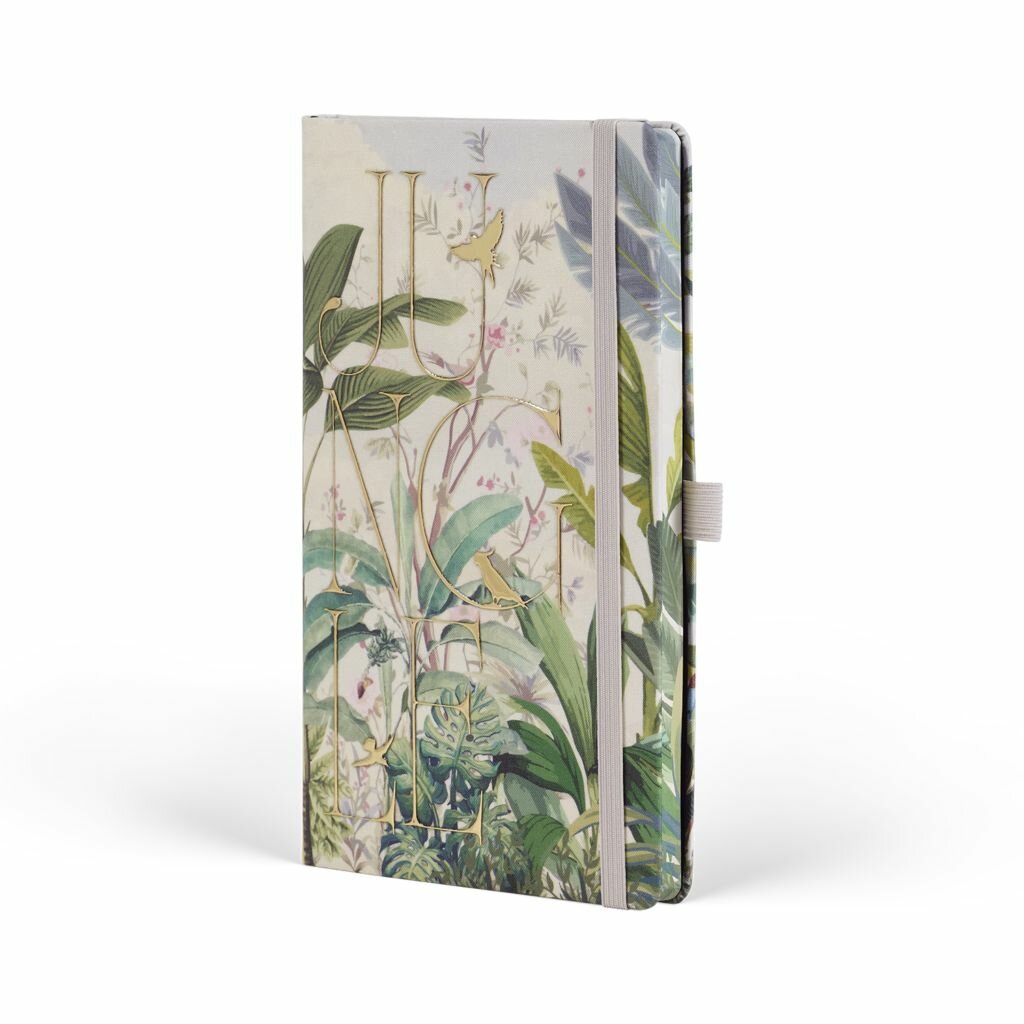 Блокнот без разметки Castelli Milano JUNGLE MIST 130*210мм, Италия