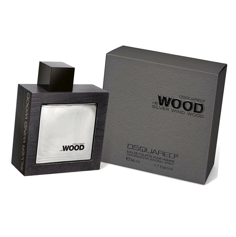 Dsquared 2 He Wood Silver Wind Wood туалетная вода мужская 50 мл / Хи Вуд Сильвер Винд Вуд