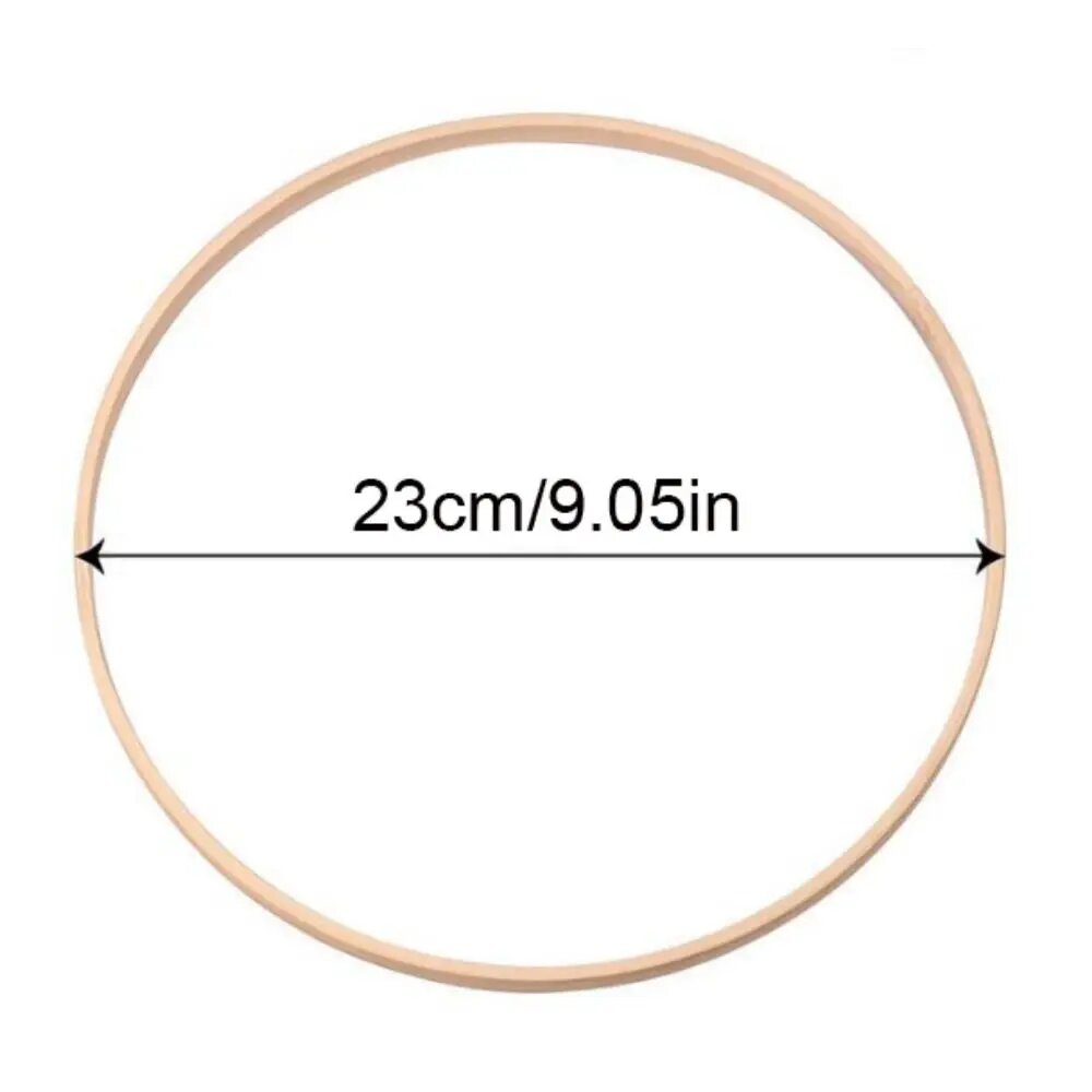 Бамбуковые кольца для поделок 23CM