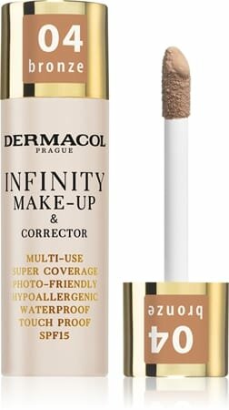 Тональный крем dermacol infinity, bronze, 20 г
