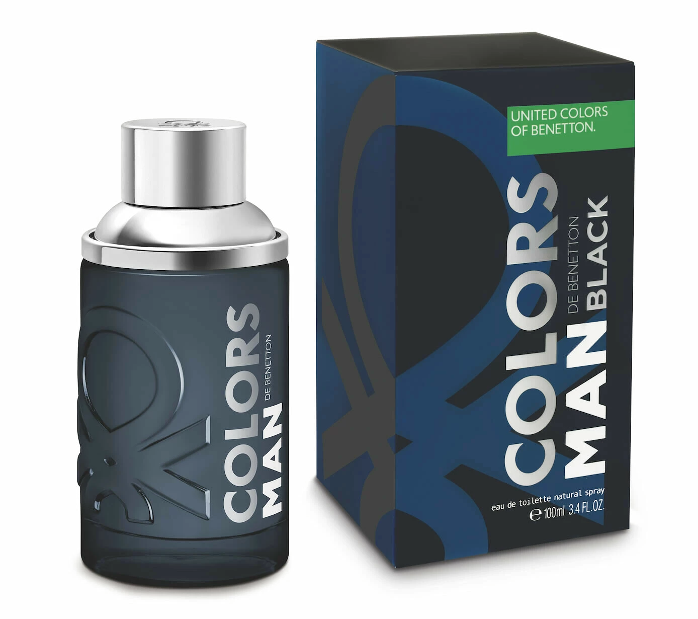 Бенеттон Цвета Мэн Черный духи для мужчин 100 мл / Colors Man Black