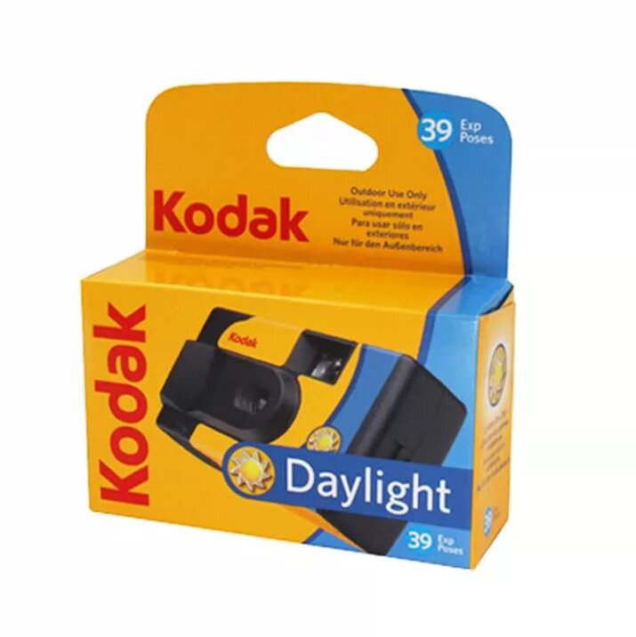Kodak 800 Высокая светимость желтая пленка 39 снимков без вспышки