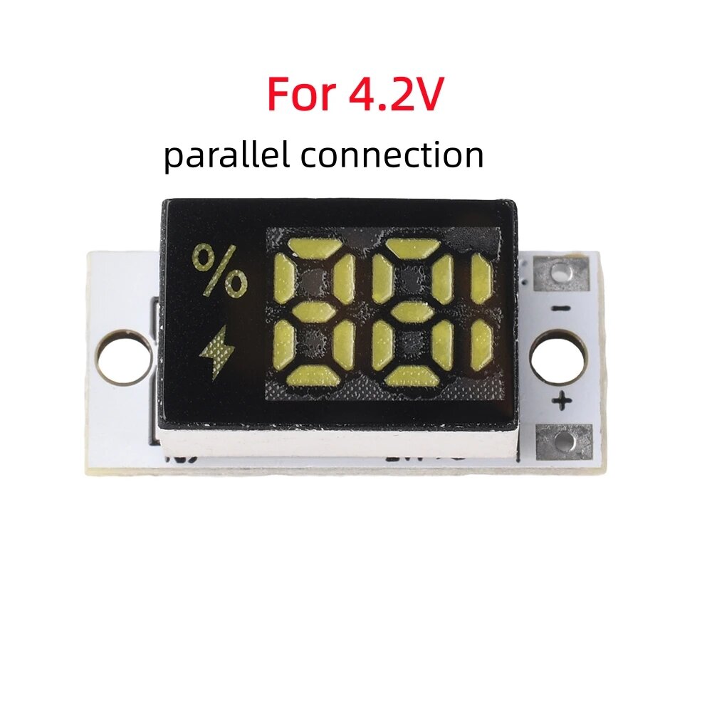 Модуль индикатора заряда батареи diymore 1S-4S For 4.2V