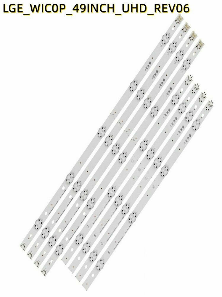 Подсветка для ТВ 49LF510V 49UH619V 49UH651V 49UJ630V 49UJ634V 49UF640V 49UH610V 49UH603V 49UK6300PLB ( LGE_WICOP_49INCH_UHD/FHD ) для матриц NC490DUE NC490DGG NC490DGE HC490DGN комплект