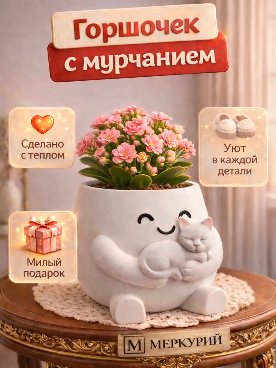 Горшок для цветов кактусов алое и суккулентов
