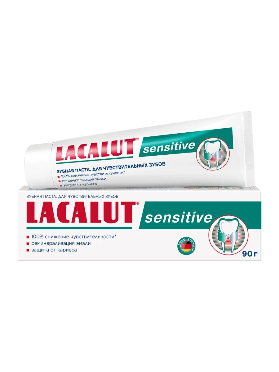 Lacalut Sensitive Зубная паста 90 г 1 шт