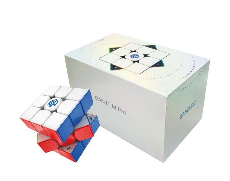 GAN 11M Pro с УФ-покрытием и алмазным рисунком, магнитный куб 3x3