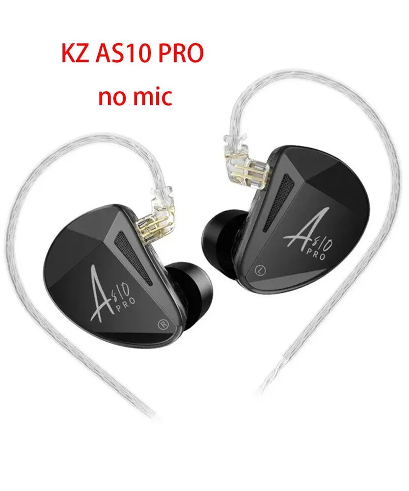 KZ Knowledge Zenith Наушники проводные с микрофоном, 3.5 мм, белый