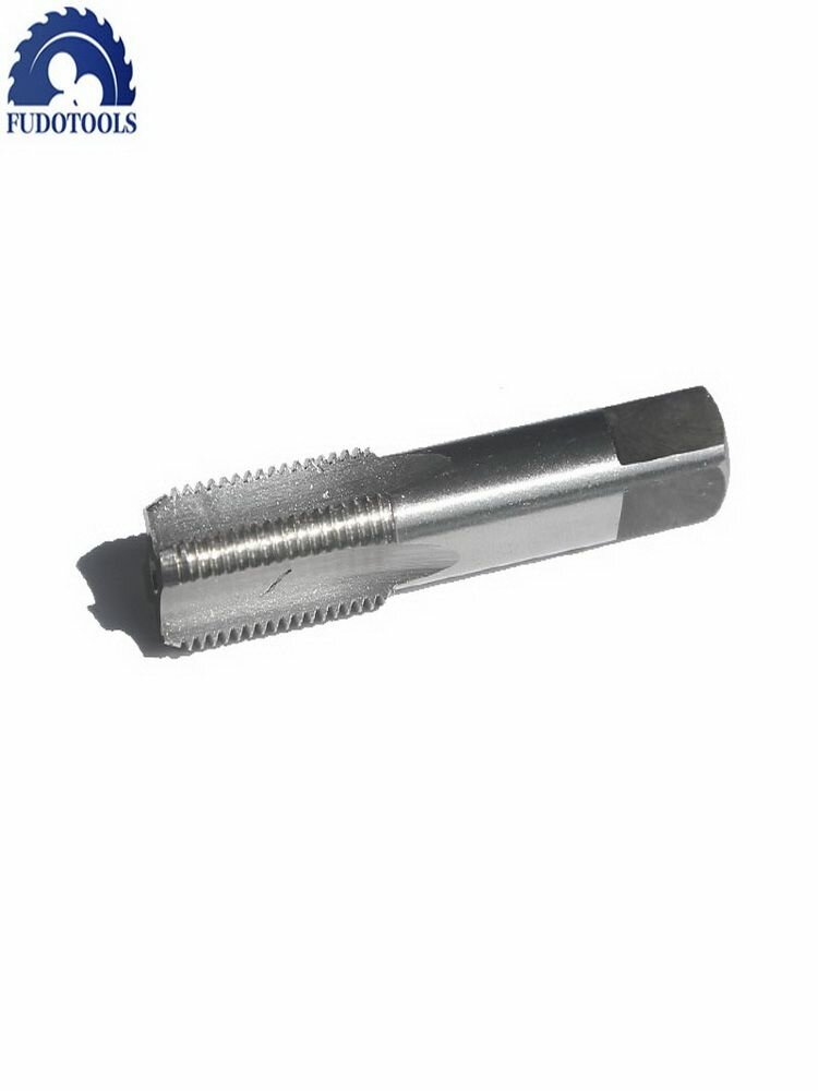 FUDO Метчик для трубной резьбы BSPP(G)1/4"-19 ниток на дюйм, быстрорежущая сталь HSS, 1 штука