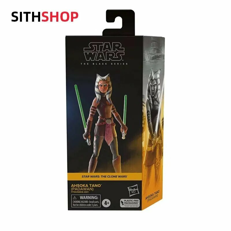 Фигурка Hasbro Star Wars The Black Series Ahsoka Tano (Padawan) Clone Wars 6 Inch Action Figures