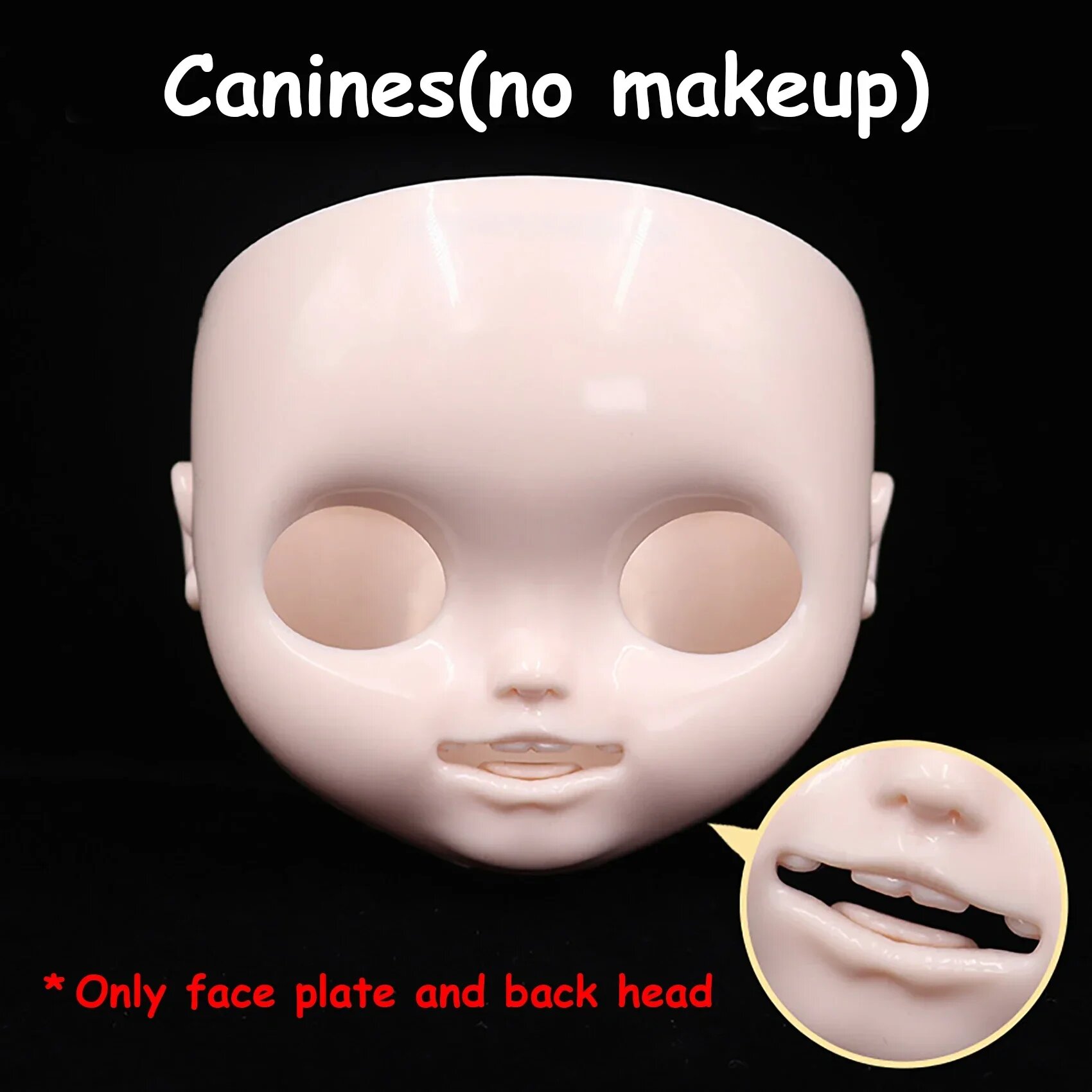 ICY DBS Blyth Doll Face Plate с зубами кролика Canines-no makeup