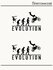 2-е (Две) Термонаклейки эволюция evolution