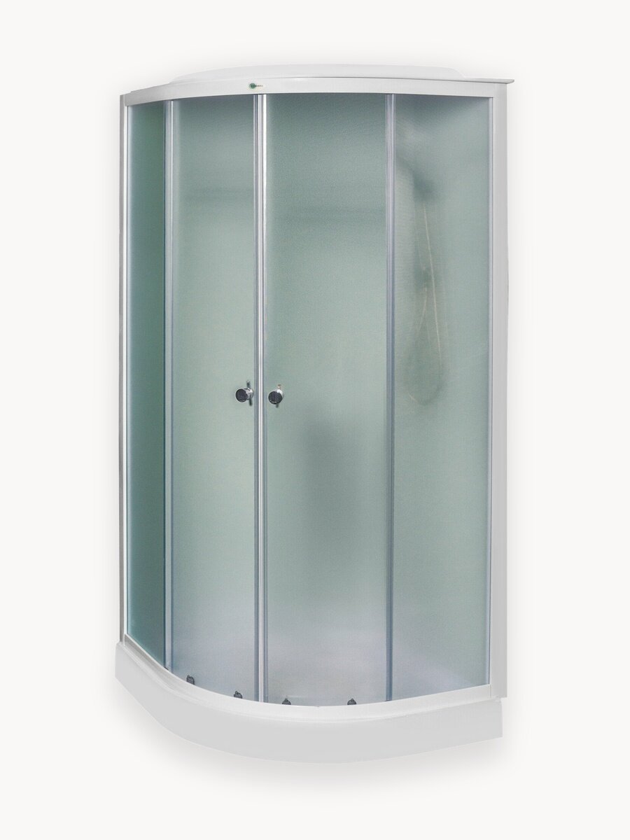 Душевая кабина COSTABELL SW-6691 900х900х2150 мм, низкий поддон 13 см, стекло матовое