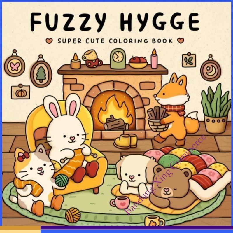 Furry Animals (Volume 20) : Coloring books for adults and children, bold and easy, simple and large designs, relaxing cute things (bold and easy to color)