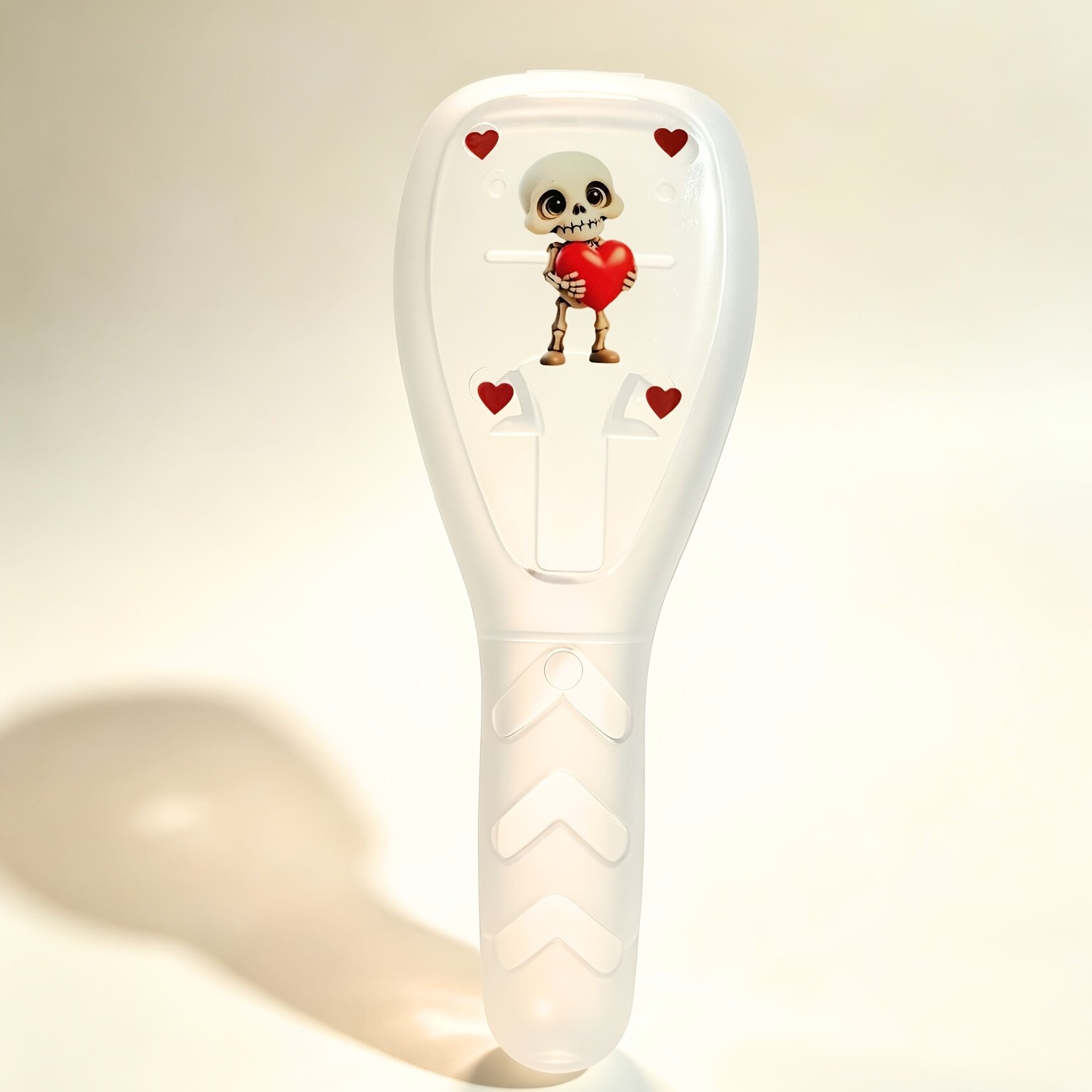 Прозрачный чехол для бритвы с дизайном в виде сердца, безопасный портативный футляр для путешествий, 1 шт.