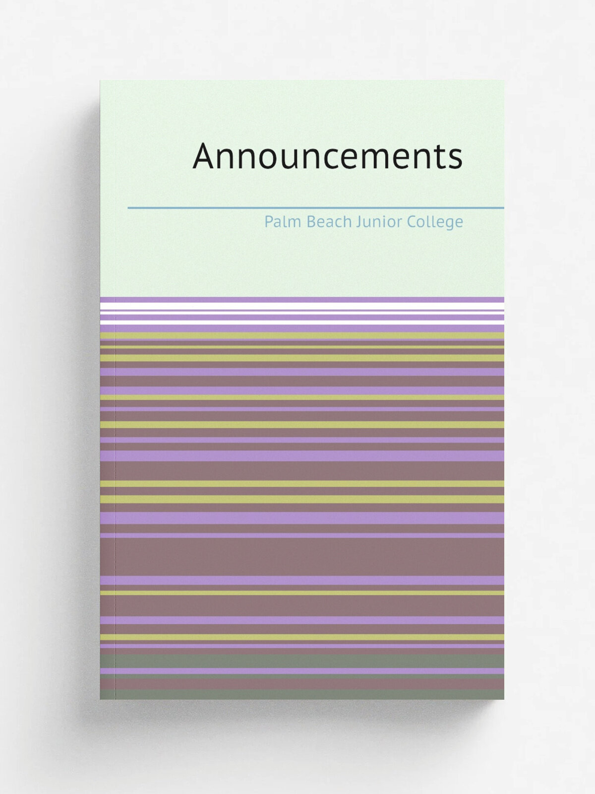 Announcements | Palm Beach Junior College | 1951 | Palm Beach Junior College | Репринт
