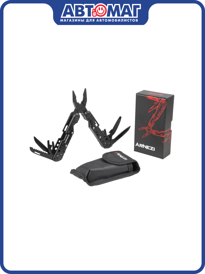 Мультитул с плоскогубцами Scorpion 12в1 ARNEZI, R5010155