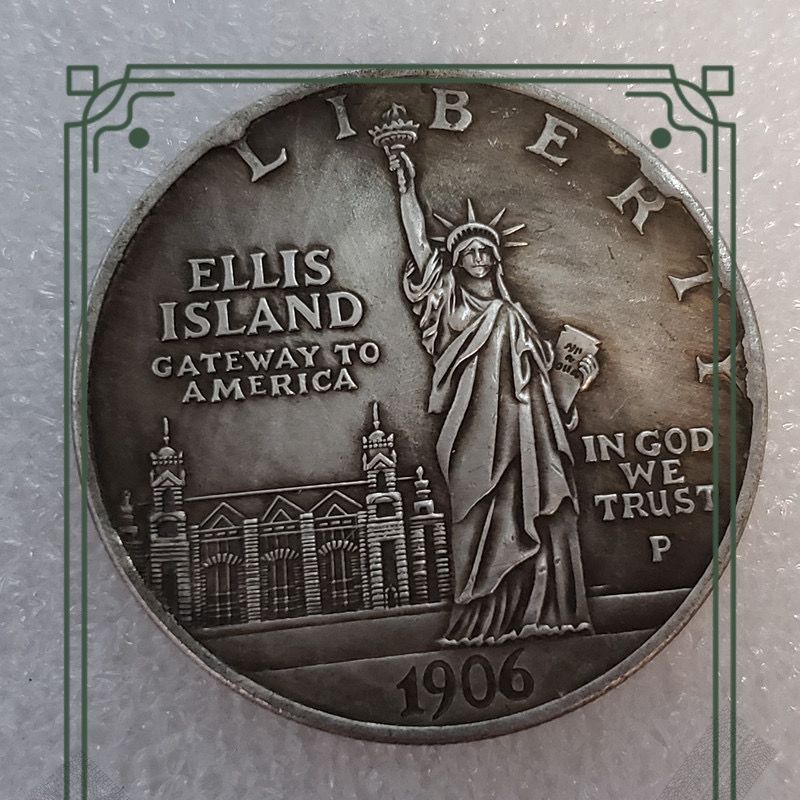 Серебряный доллар США 1906 года