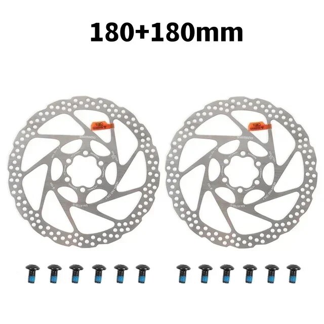 Тормозной диск SHIMANO SM-RT56 160/180 мм из нержавеющей стали 2PCS RT56-180mm