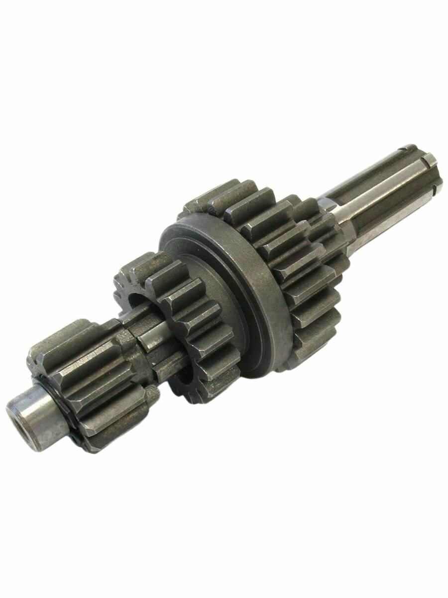 Вал коробки переключения передач главный в сборе, сталь, квадроцикл STELS АТV 110А, 235100007 (item:250)