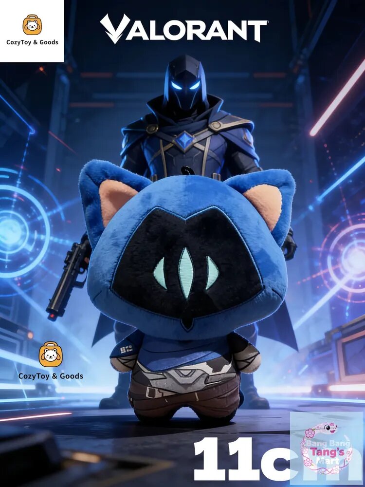 Мягкая игрушка VALORANT OMEN 10CM Мягкая игрушка из плюша для фанатов игры