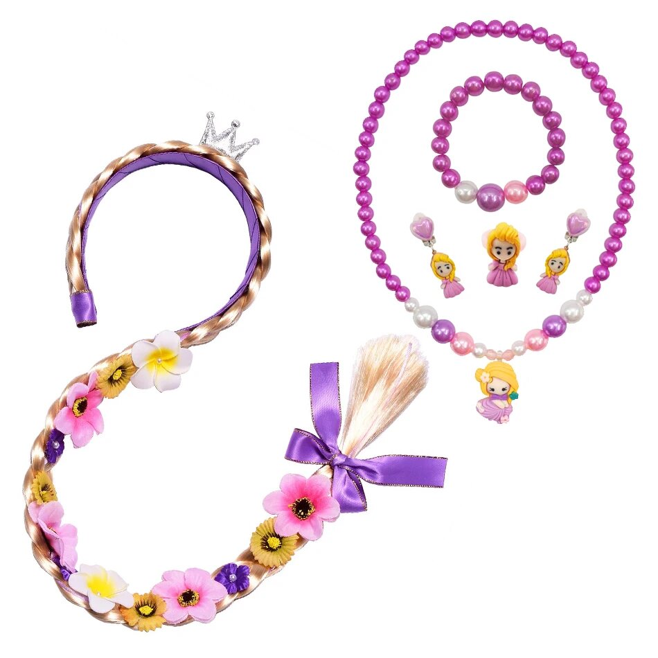 Летнее платье принцессы Рапунцель для девочек, детский костюм в стиле Тэнгл, нарядное фиолетовое сетчатое платье, праздничное платье на день рождения, одежда на Хэллоуин