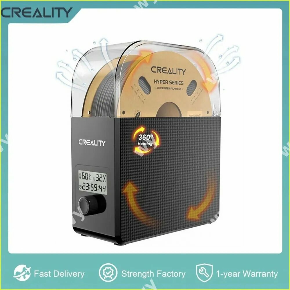 Эксклюзивный бокс для сушки и хранения филамента Creality Pro 2.0, предназначенный для 3Dпринтера
