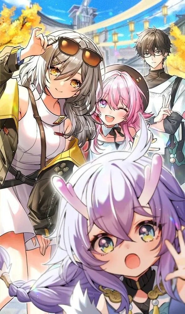 Алмазная Мозаика "Honkai Impact 3rd Star Trails" 40х50 См Алмазная Вышивка / Картина Стразами Подарков / Украшения