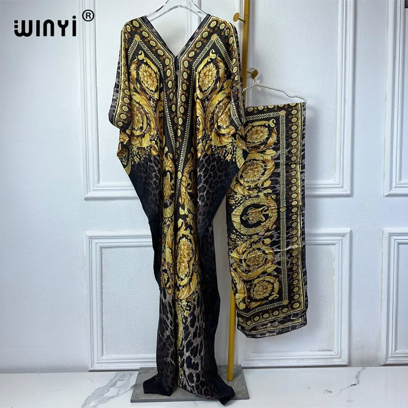 WINYI Кафтан платье, цвет 1