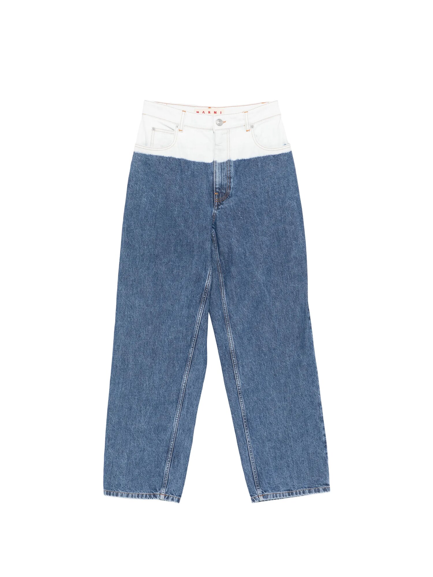 Джинсы Gradient wide leg jeans 