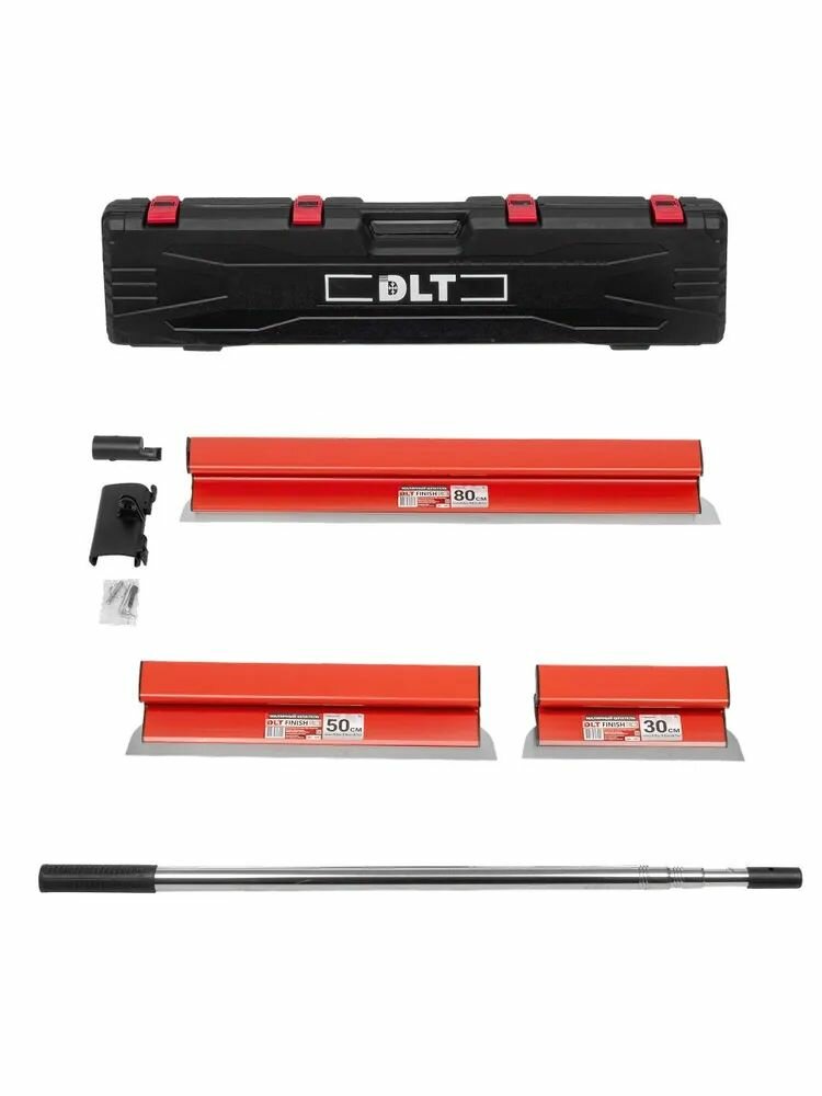 Набор №3 шпателей DLT Finish версия PRO V2 (лезвие 0.5 мм) в кейсе