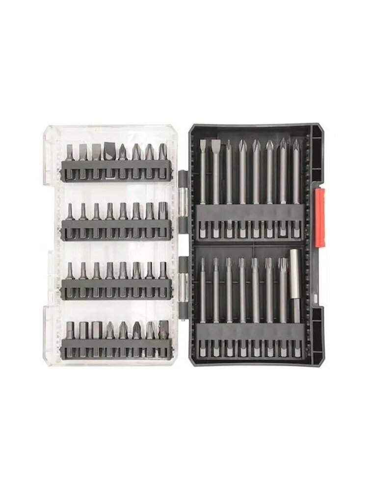 WURTH Набор бит 1/4" REDSTRIPE из стали S2, универсальный для шуруповерта, 48 шт.