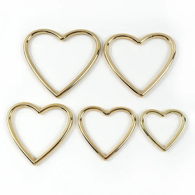 Металлические пряжки Meetee 20-40 мм, 5/10 шт. 40mm-10Pcs, LightGold