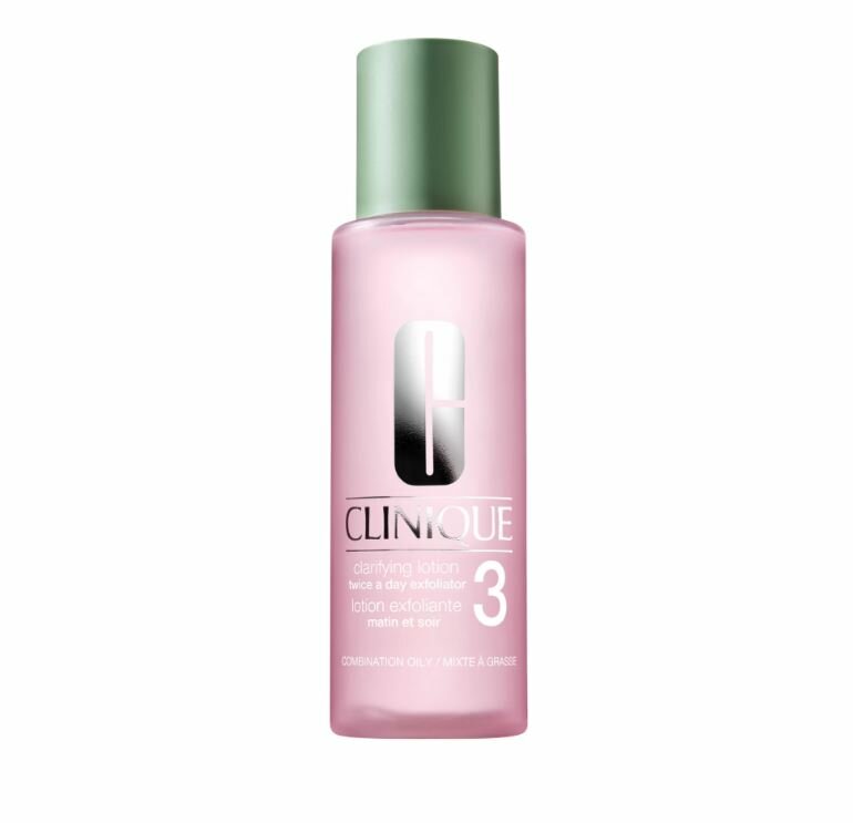 Clinique Clarifying Lotion 3 Twice a Day Exfoliator Combination Oily Отшелушивающий лосьон, 200 мл