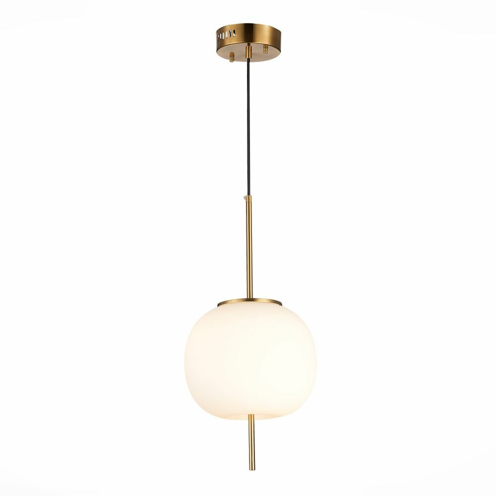 SL1621.203.01 Подвес ST-Luce Золотистый/Белый LED 1*13W 3000K.