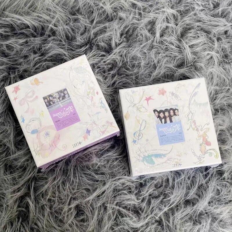 Альбом ILLIT 1st Mini Album SUPER REAL ME Корея 2024 Box Set 2 CD + фотокнига