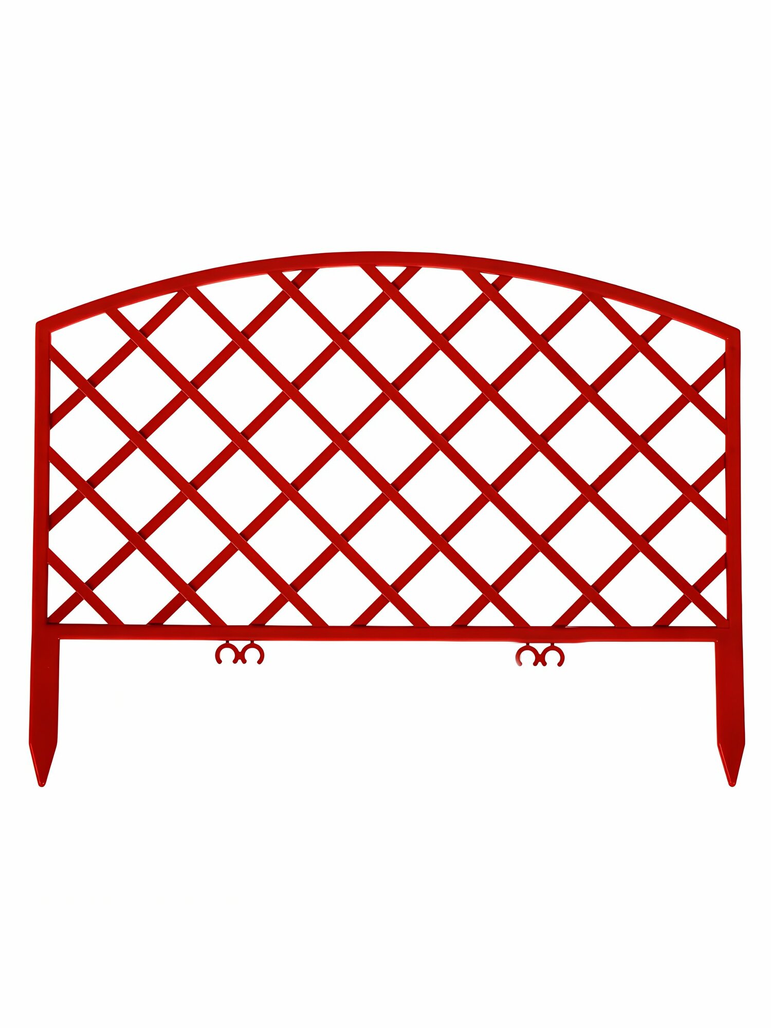 Забор декоративный пластмасса, Palisad, Плетенка №6, 24х320 см, терракотовый, ЗД06