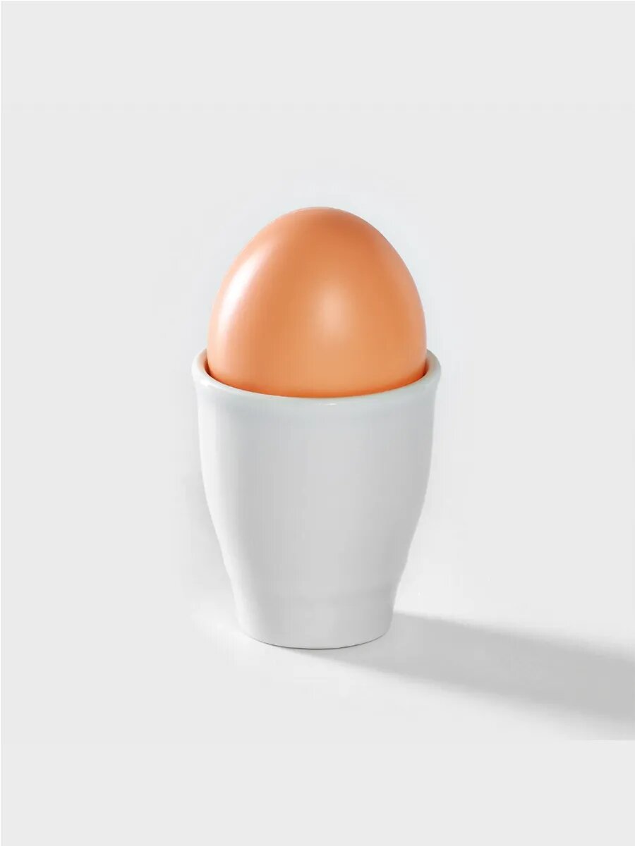 Подставка для яйца фарфоровая «Бельё» Добрушский фарфоровый завод, 50 мл, цвет белый