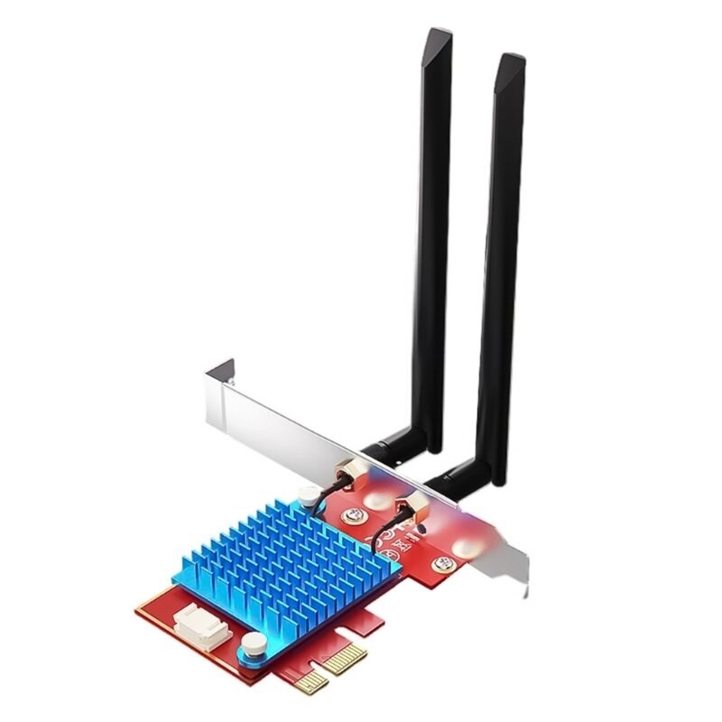 Радиосвязь группы 8774 Мбит/с 5,4 с тремя разделами сетевой карты Wi-Fi 7 Gigabit с низкой технологией потоковой передачи игр