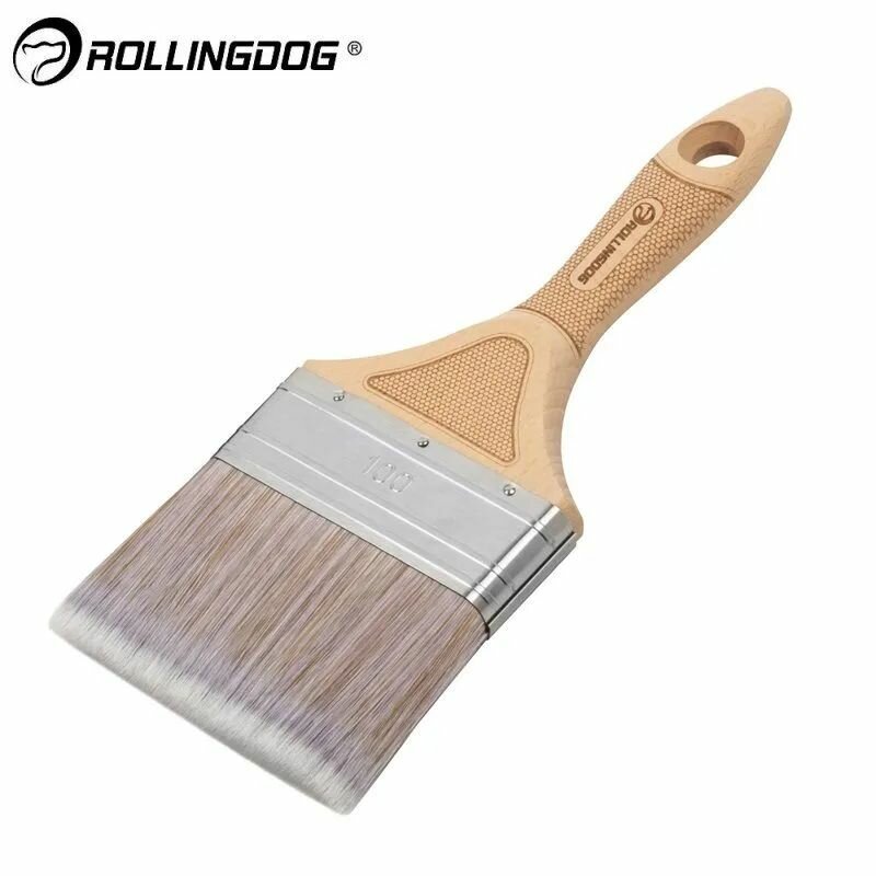 Кисть Rollingdog 100мм, прямой срез, синтетика, серия Elite, арт.10657
