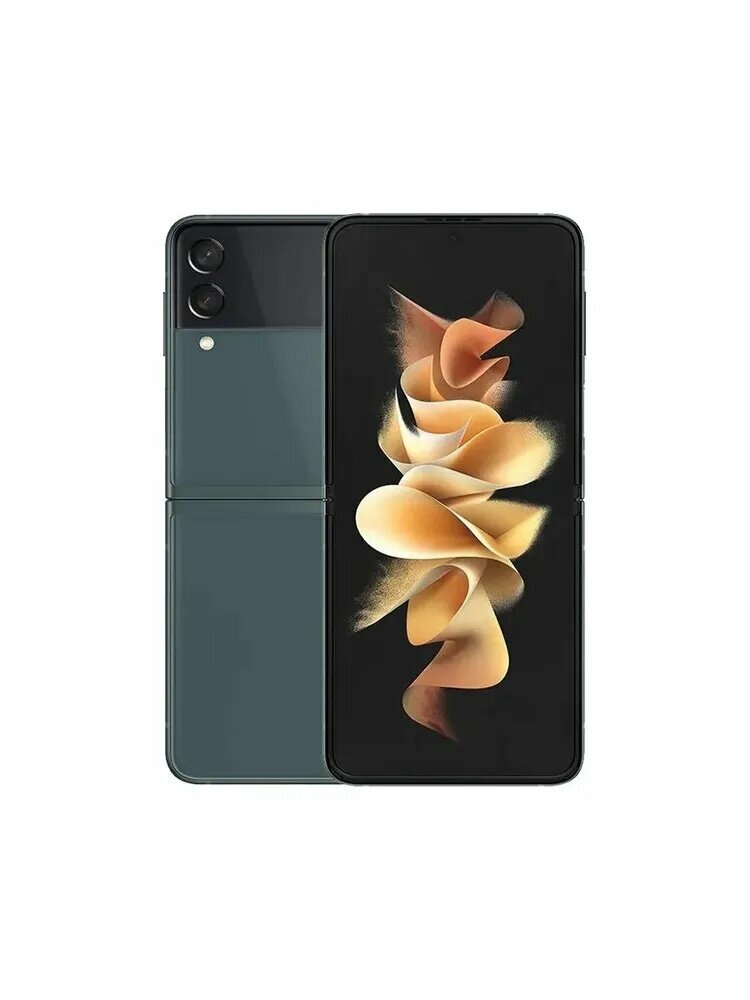 Восстановленный Samsung Смартфон Samsung Galaxy Z Flip3 Global 8/128 ГБ, зеленый