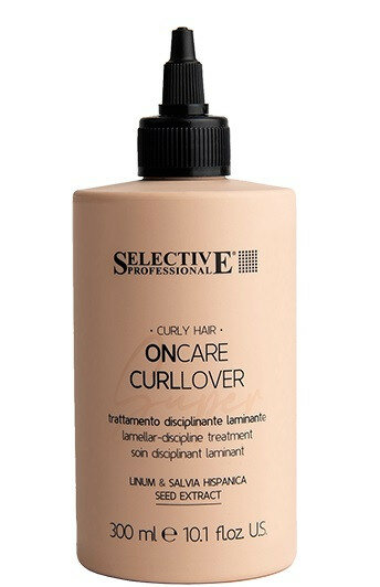 Selective On Care Curllover - Супердисциплинирующий флюид для ламинирования волос 300 мл