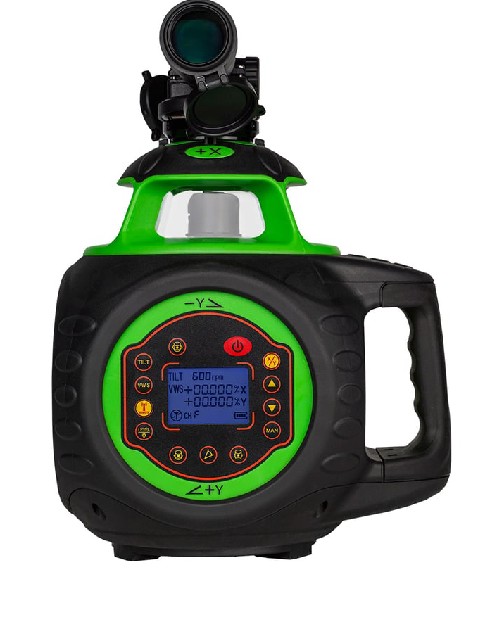 Лазерный ротационный нивелир AMO ROTOR 600G с зеленым лучом